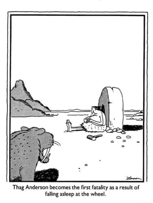 Thag Anderson becomes the first fatality as a result of falling asleep ...