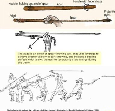 Ger Projectile Hook forhalding butt endofspear > 'The san arom oF spea ...