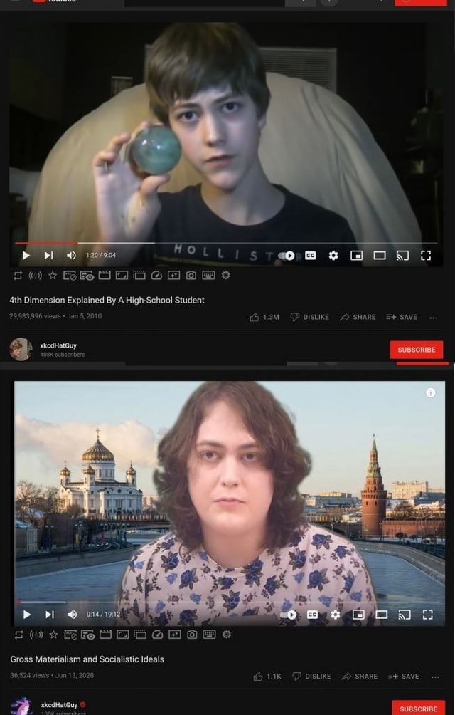 Ho Dimension Explained By A High-School Student skedHatGuy Gross ...