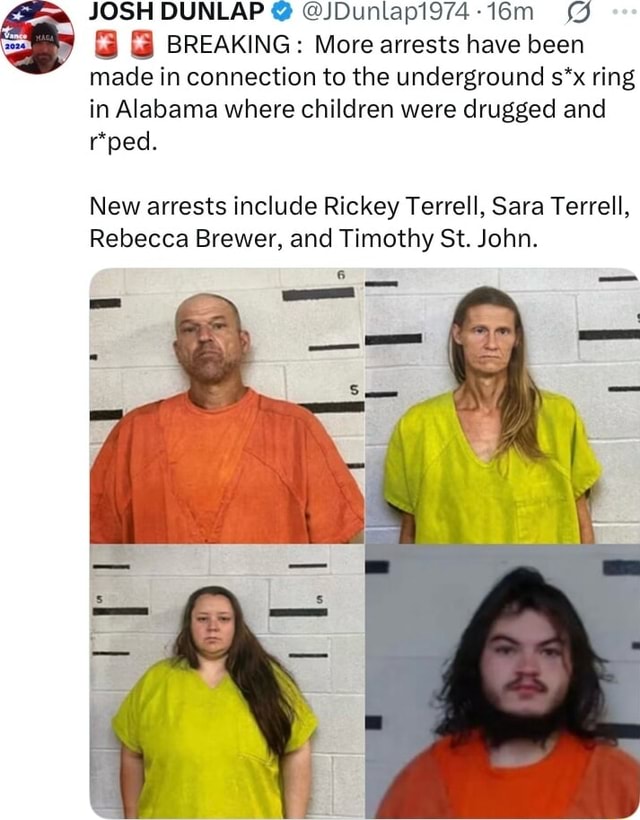 JOSH DUNLAP @ @JDunlap1974 BREAKING: More arrests have been made in ...