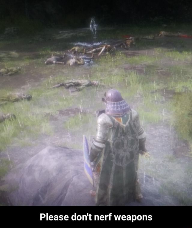 Please don't nerf weapons - Please don't nerf weapons - iFunny