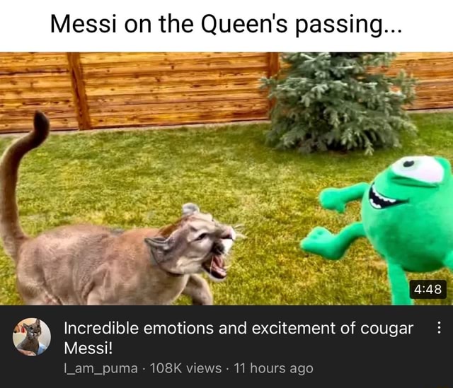 Messi on the Queen's passing... fe Incredible emotions and excitement ...