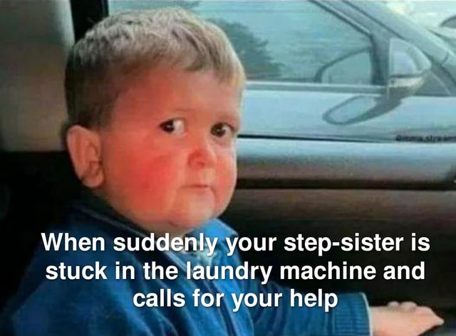 When Suddenly Your Step Sister Is Stuck In The Laundry Machine And Calls For Your Help Ifunny