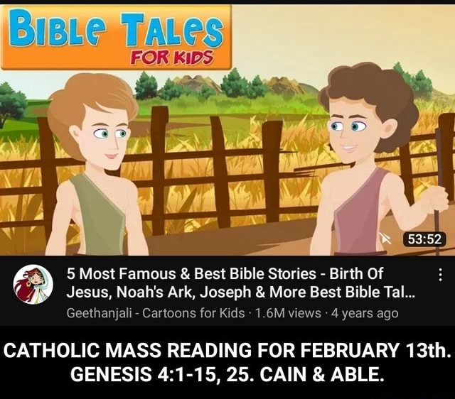 FOR KIDS 5 Most Famous & Best Bible Stories - Birth Of Jesus, Noah's ...