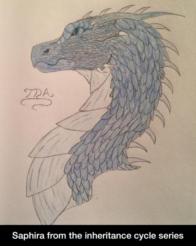 Saphira from the inheritance cycle series - Saphira from the ...