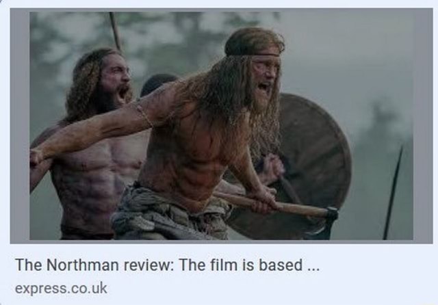 The Northman review: The film is based express.co.uk - iFunny