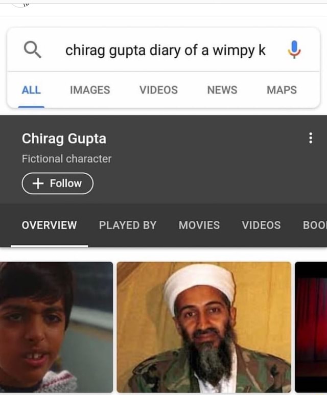 Q chirag gupta diary of a wimpy k & ALL IMAGES VIDEOS NEWS MAPS - iFunny