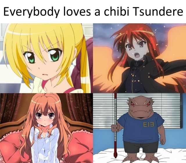 Everybody loves a chibi Tsundere - iFunny