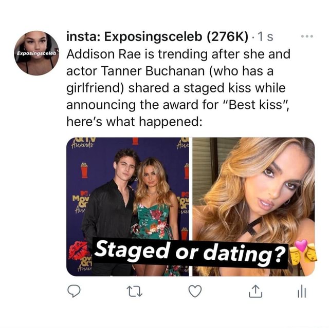 Insta: Exposingsceleb (276K) Addison Rae is trending after she and ...