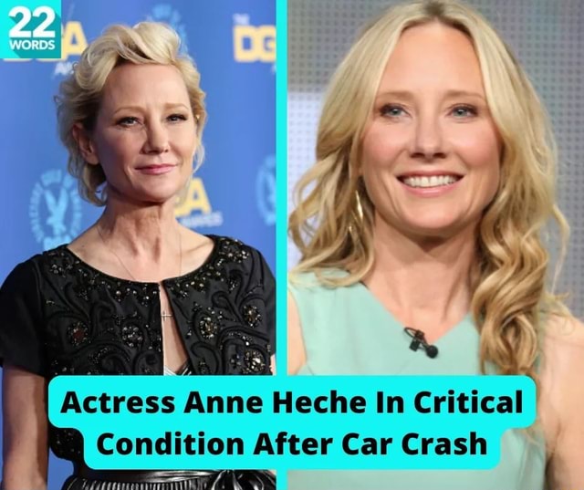 Actress Anne Heche In Critical Condition After Car Crash - iFunny