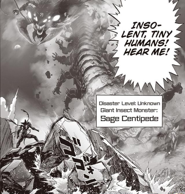 Disaster Level: Unknown 4 Giant Insect Monster: Sage Centipede - iFunny