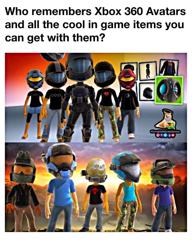 Follow LovableHaloAddiction on Twitch - Who remembers Xbox 360 Avatars ...