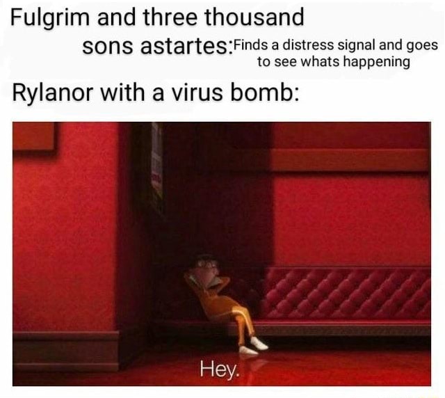 Fulgrim and three thousand sons astartes 'Finds a distress signal and ...