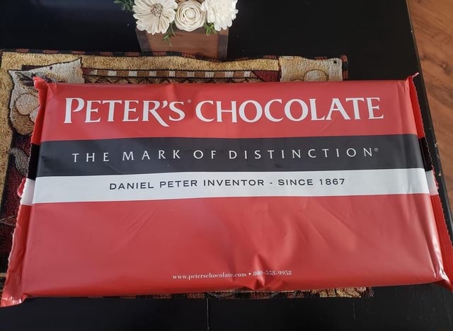 PETERS CHOCOLATE THE MARK OF DISTIN DANIEL PETER INVENTOR - SINCE 1867 ...