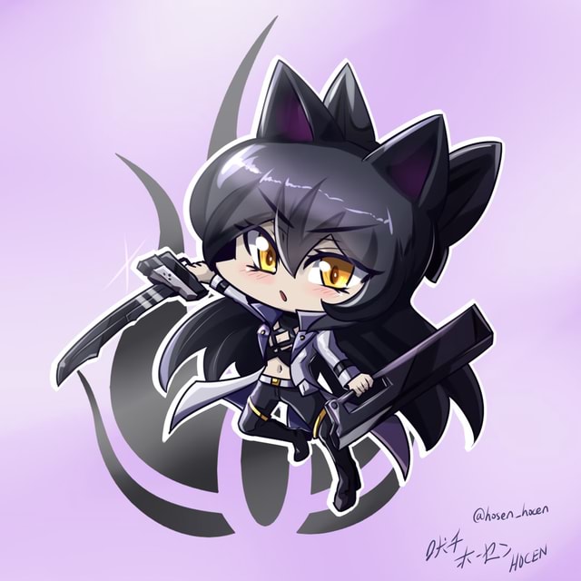 Chibi Blake~ Gambol Shroud #RWBY #blake #chibi #weapon #gambol_shroud ...