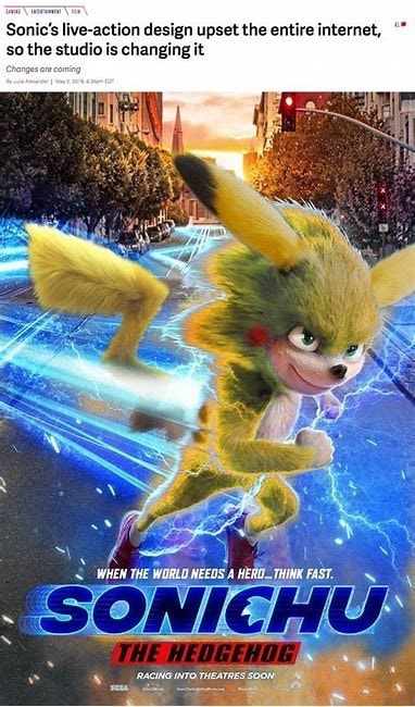 Sonic's live-action design upset the entire internet, so the studio is ...