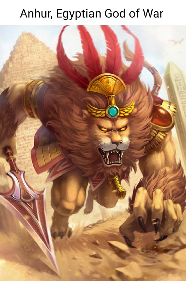 Anhur, Egyptian God of War - iFunny