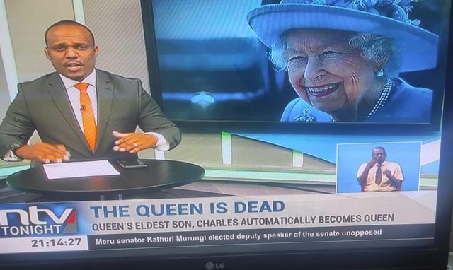 THE QUEEN IS DEAD TONIGHT QUEEN'S ELDEST SON, CHARLES AU AUTOMATICALLY ...