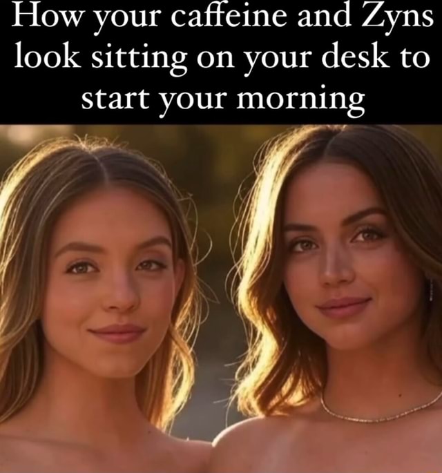 How your caffeine and Zyns look sitting on your desk to start your ...