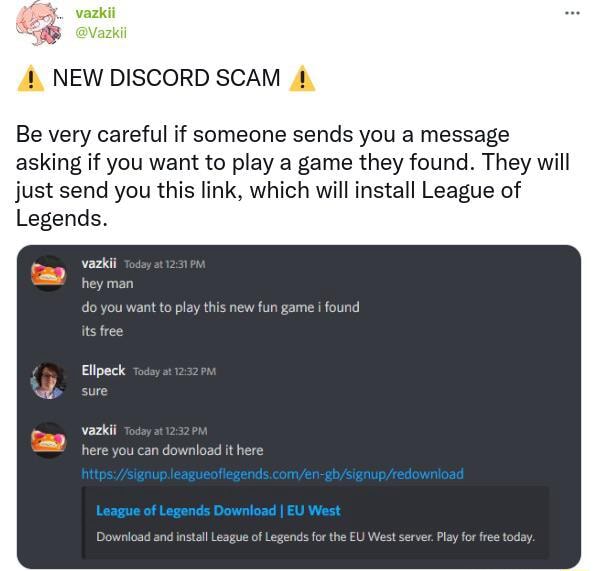 Discord scam rule - discord scam rule A, NEW DISCORD SCAM Be very ...
