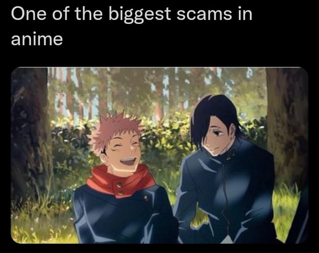 One of the biggest scams in anime - iFunny