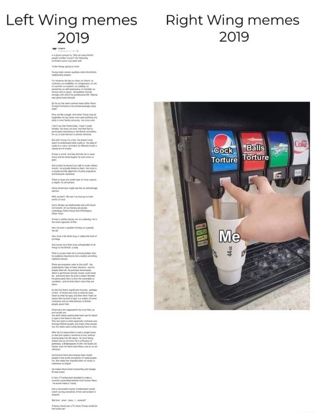 Left Wing memes Right Wing memes 2019 2019 - iFunny