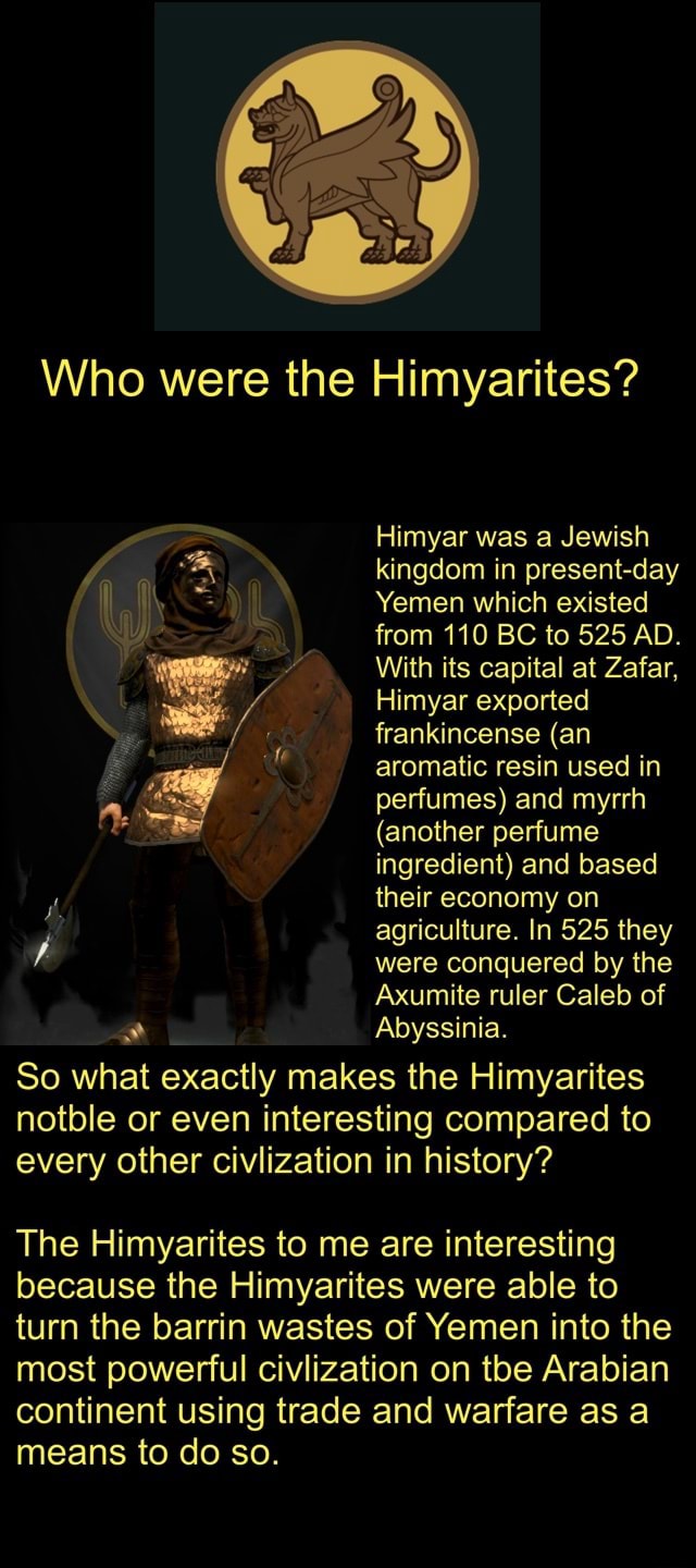 Who were the Himyarites? Himyar was a Jewish kingdom in present-day ...