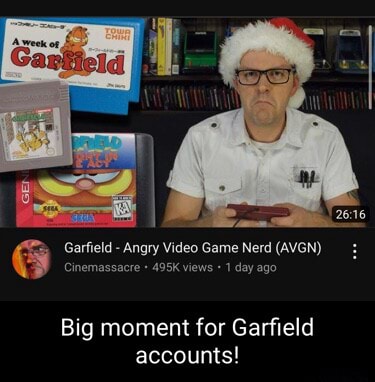 Ga: Garfield - Angry Video Game Nerd (AVN) Cinemassacre 495K views 1 ...