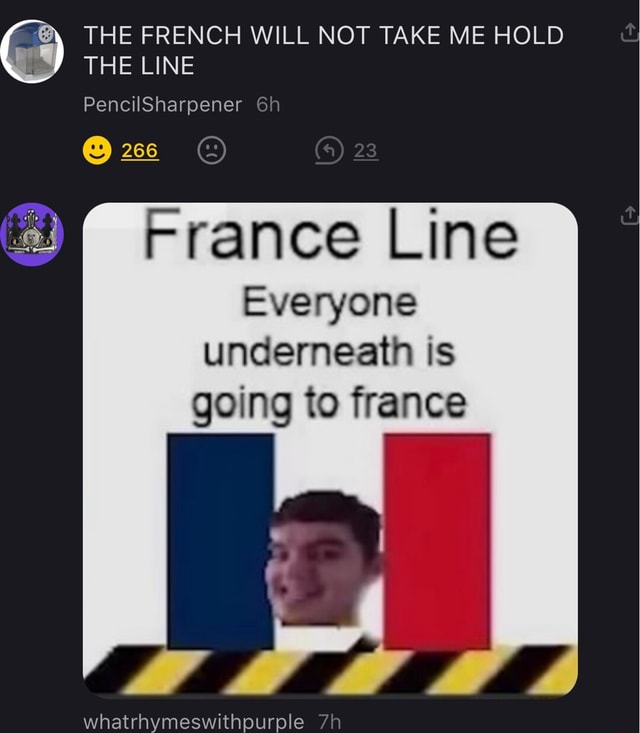 THE FRENCH WILL NOT TAKE ME HOLD THE LINE AS PencilSharpener 266 France ...