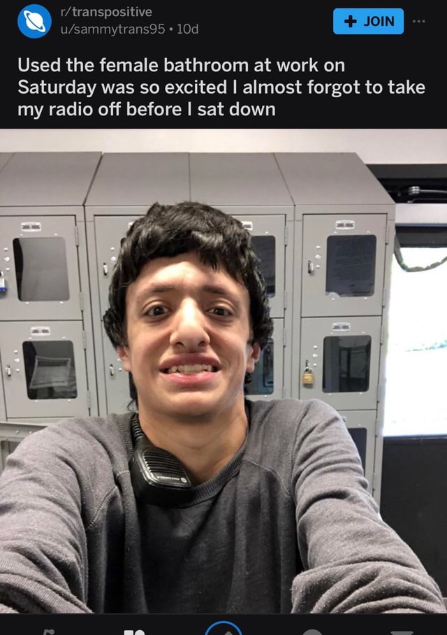 U/sammytrans95 10d Used the female bathroom at work on Saturday was so ...