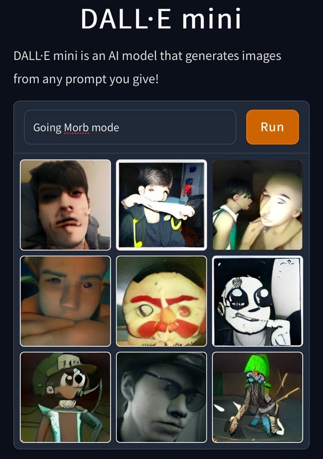 Dall E Mini Dall E Mini Is An Al Model That Generates Images Run From