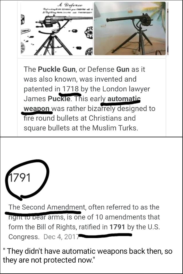 The Pule Gun, or Defense Gun as it was also known, was invented and ...