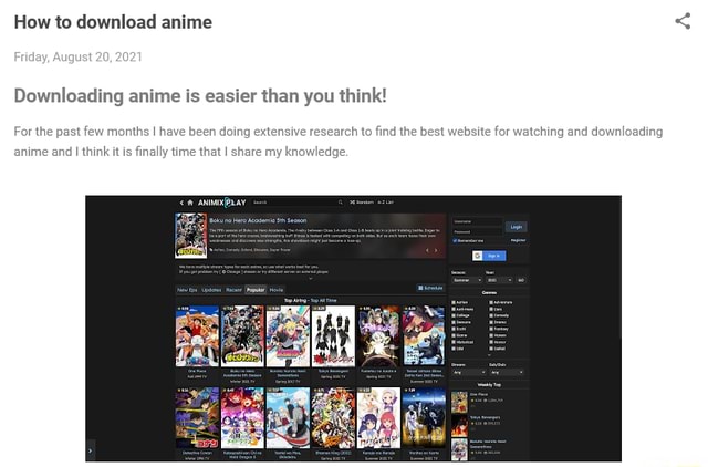 How to download anime Downloading anime is easier than you think ...