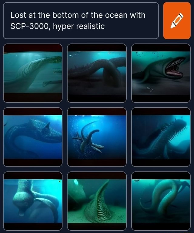 Lost at the bottom of the ocean with SCP-3000, hyper realistic cat ...