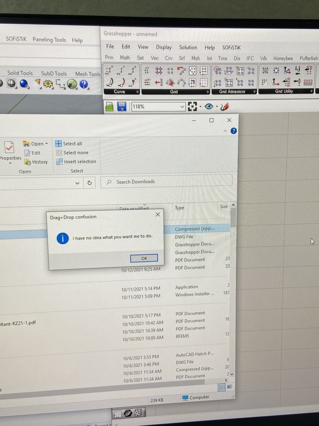 Fools Help File Edit View Display Solution Help SOFISTIK Pm M cv Crv Sr ...
