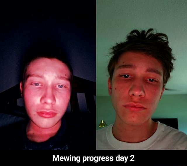 Mewing progress day 2 - Mewing progress day 2 - iFunny