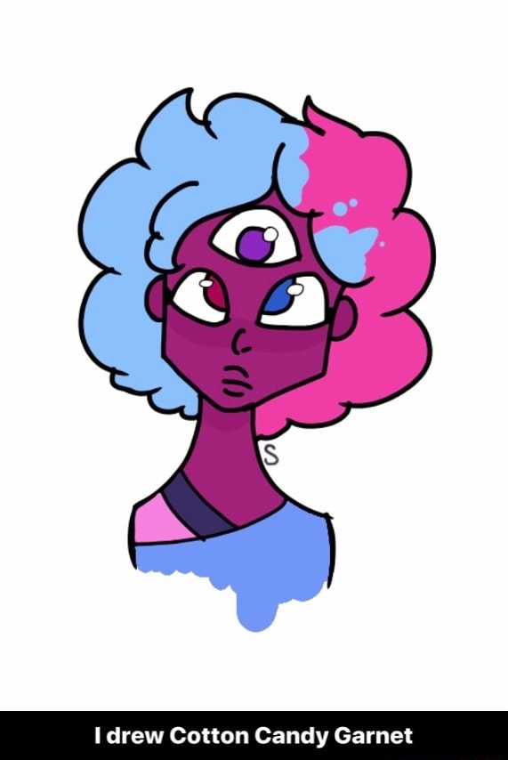 I drew Cotton Candy Garnet - I drew Cotton Candy Garnet - iFunny