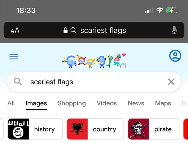 AA @Q scariest flags scariest flags All Images Shopping Videos News ...