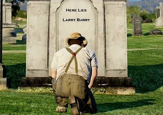 Here Lies LaRRY BARRY - iFunny
