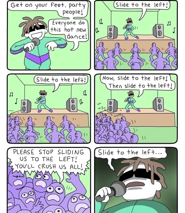 Slide to the jeft! Get on your Feet, party Everyone do this hot new ...