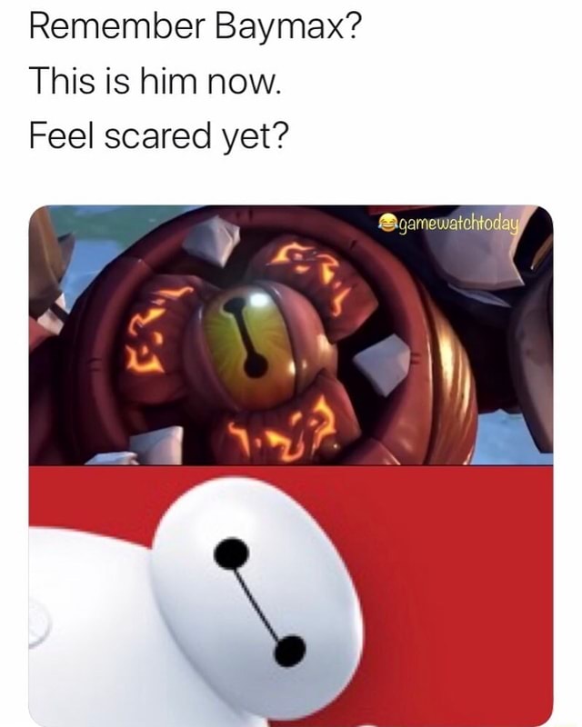 Remember Baymax? This is him now. Feel scared yet? - iFunny
