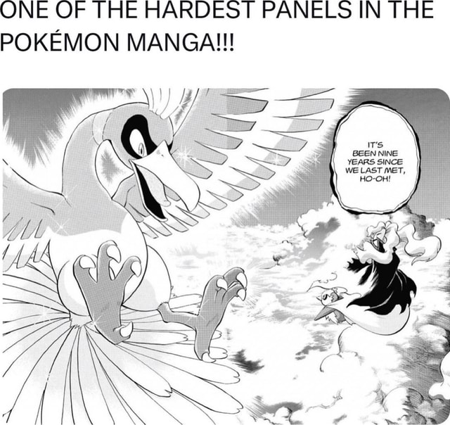 ONE OF THE HARDEST PANELS IN THE POKEMON MANGA!!! - iFunny