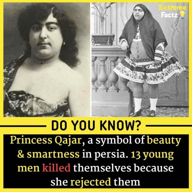 A DO Princess Qajar, a symbol of beauty smartness in persia. 13 young ...
