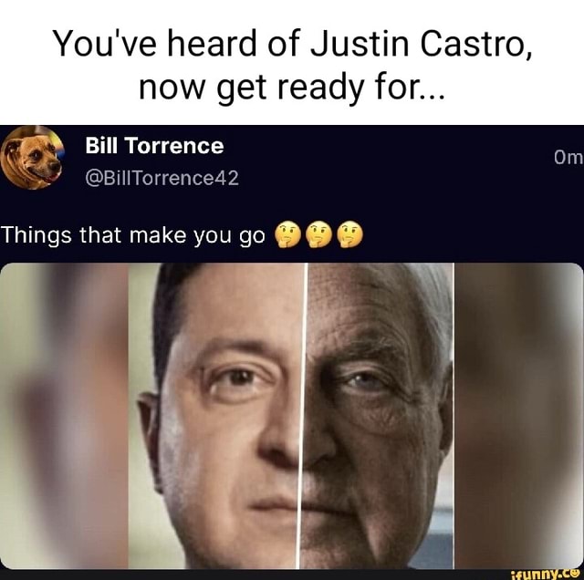 You've heard of Justin Castro, now get ready for... Bill Torrence ...