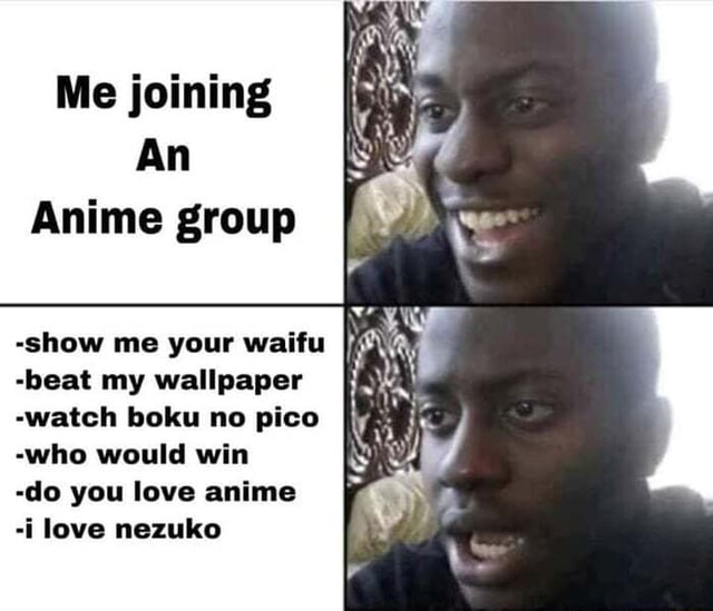 Me joining An Anime group -show me your waifu I -beat my wallpaper ...
