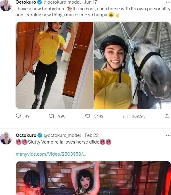 Octokuro @ @octokuro model Jun 17 Ihave a new hobby here It's so cool ...