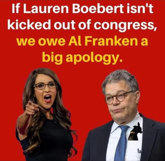 If Lauren Boebert isn't kicked out of congress, we owe Al Frankena big ...
