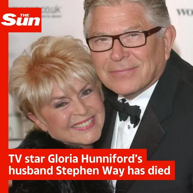 Gloria Hunniford has shared her heartbreak as she revealed that her husband, Stephen Way, has ...