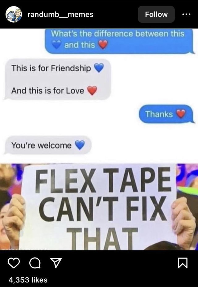 Randumb__memes Follow the difference between this and his This is for ...