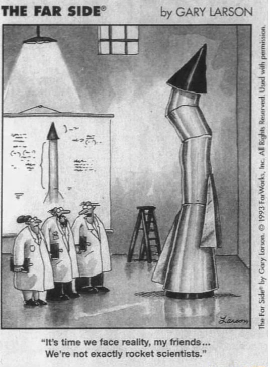 THE FAR SIDE by GARY LARSON "It's time we face reality, my friends ...